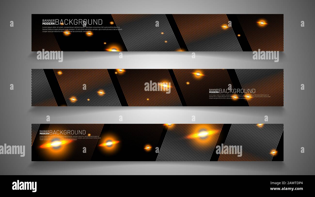 rectangular vector banner. future design technology against a black ...