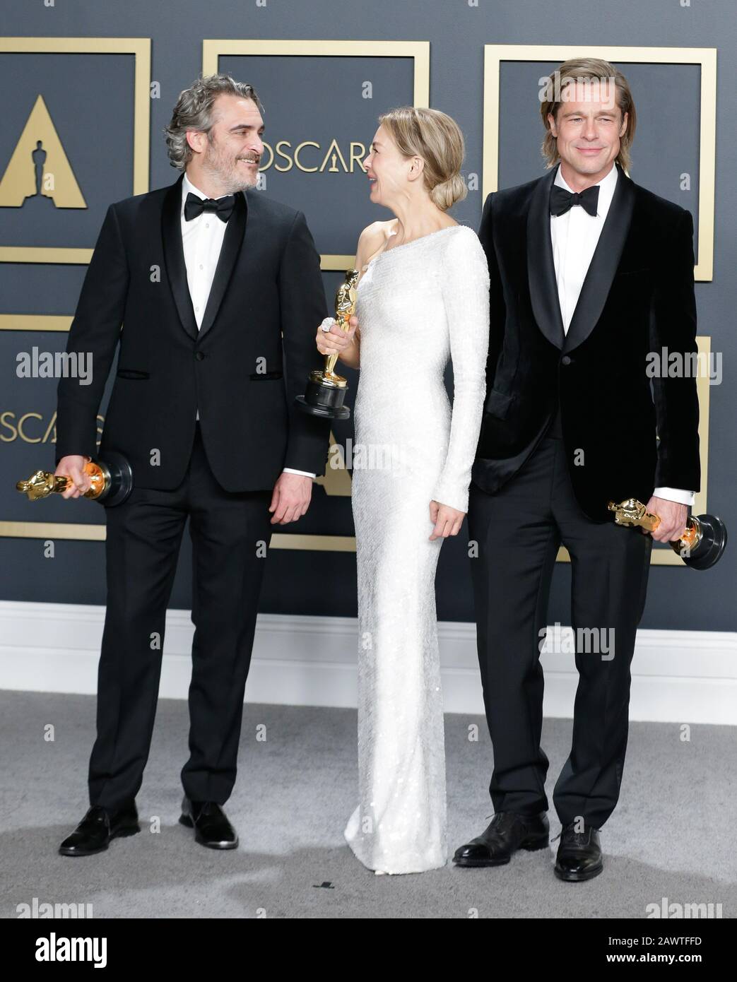 Los Angeles, United States. 10th Feb, 2020. (L-R) Joaquin Phoenix ...