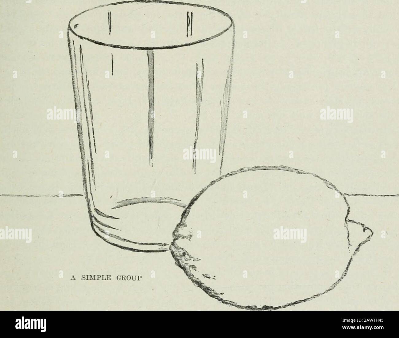 Long And Short Objects Drawing