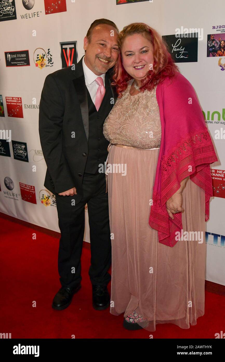 Los Angeles, Ca. 9th Feb, 2020. Keith Coogan and Pinky Coogan at the ...