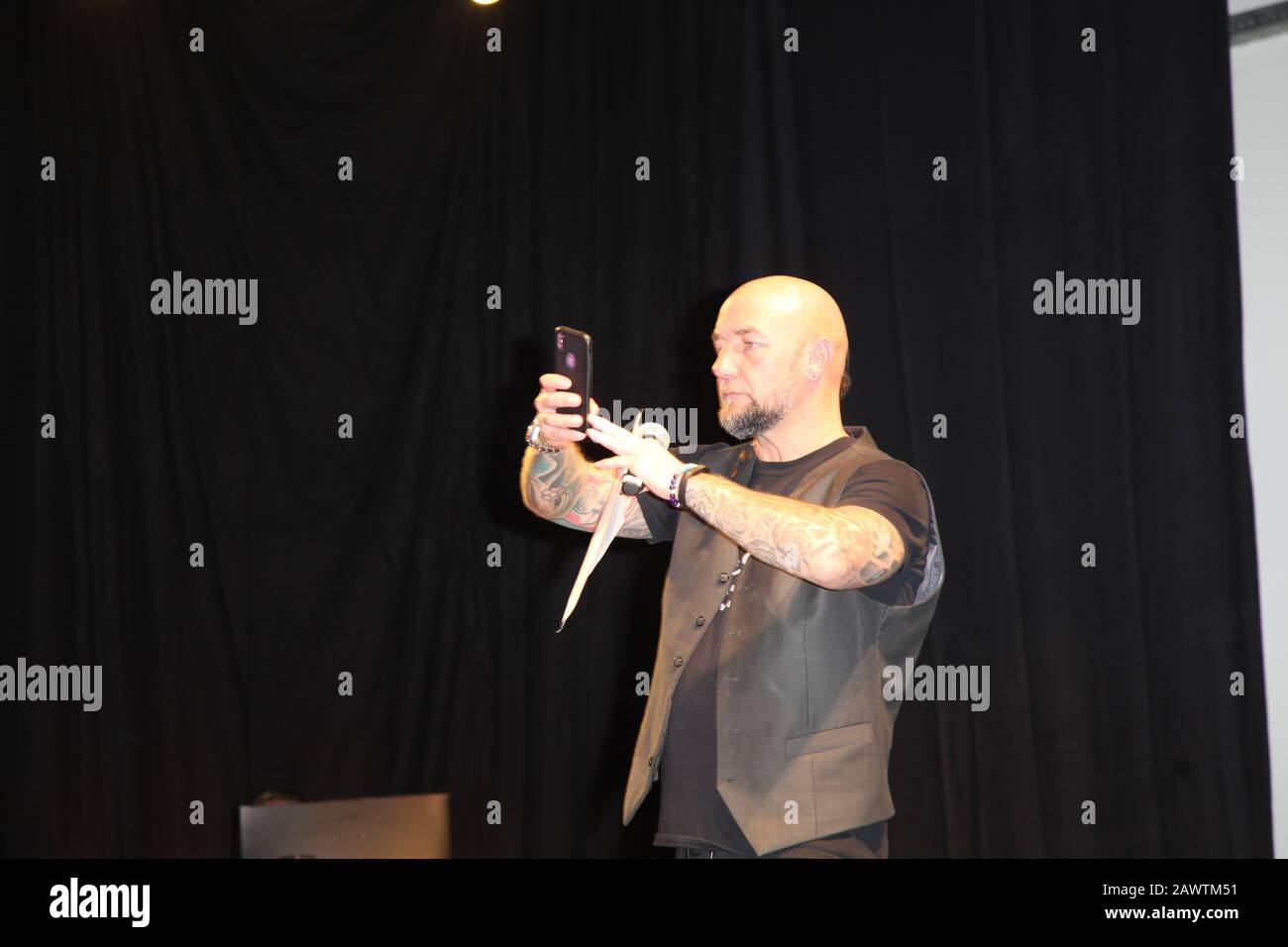 Daniel Krause auf der Tattoo Convention in der Messehalle Dresden ...