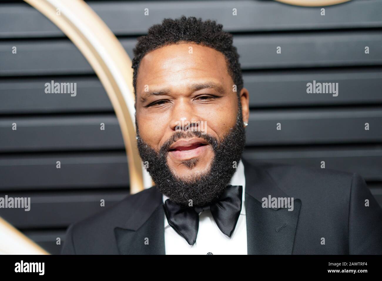 Beverly Hills, Ca. 9th Feb, 2020. Anthony Anderson at the Mercedes-Benz ...