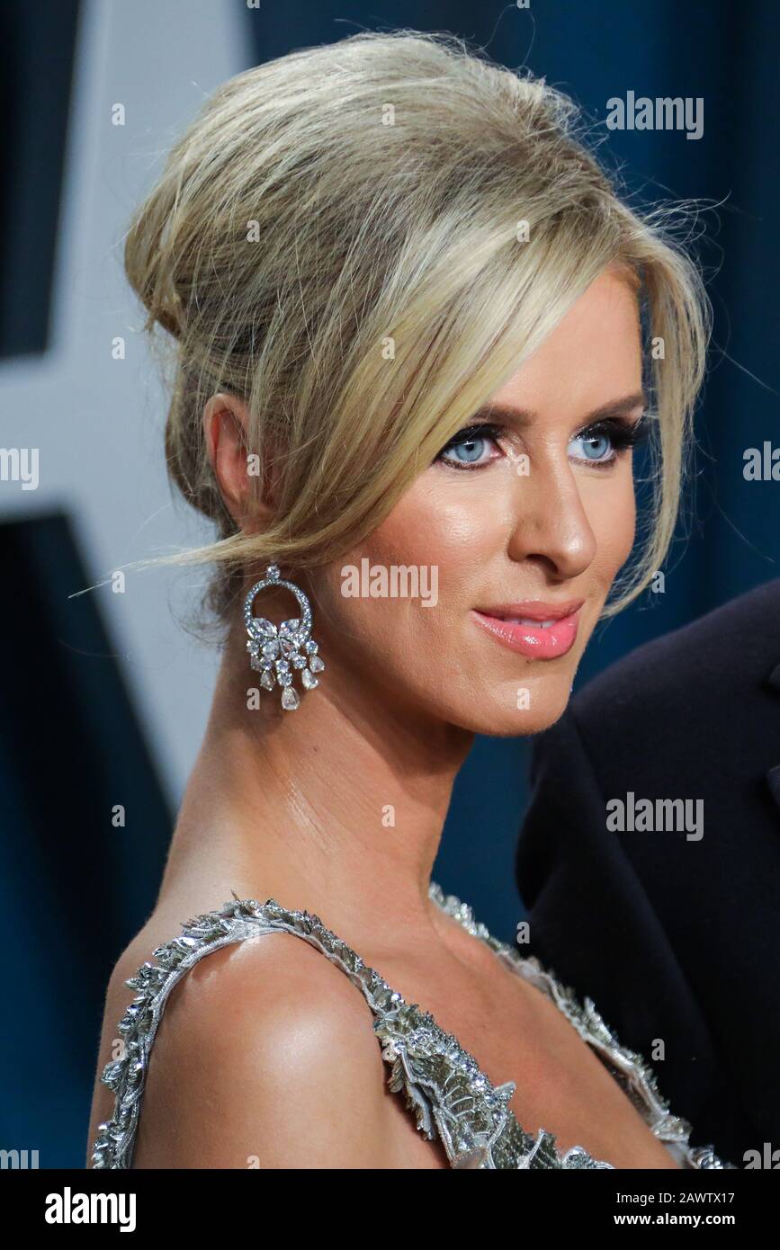 Nicky Hilton Rothschild at the 2020 Vanity Fair Oscar Party hosted by ...