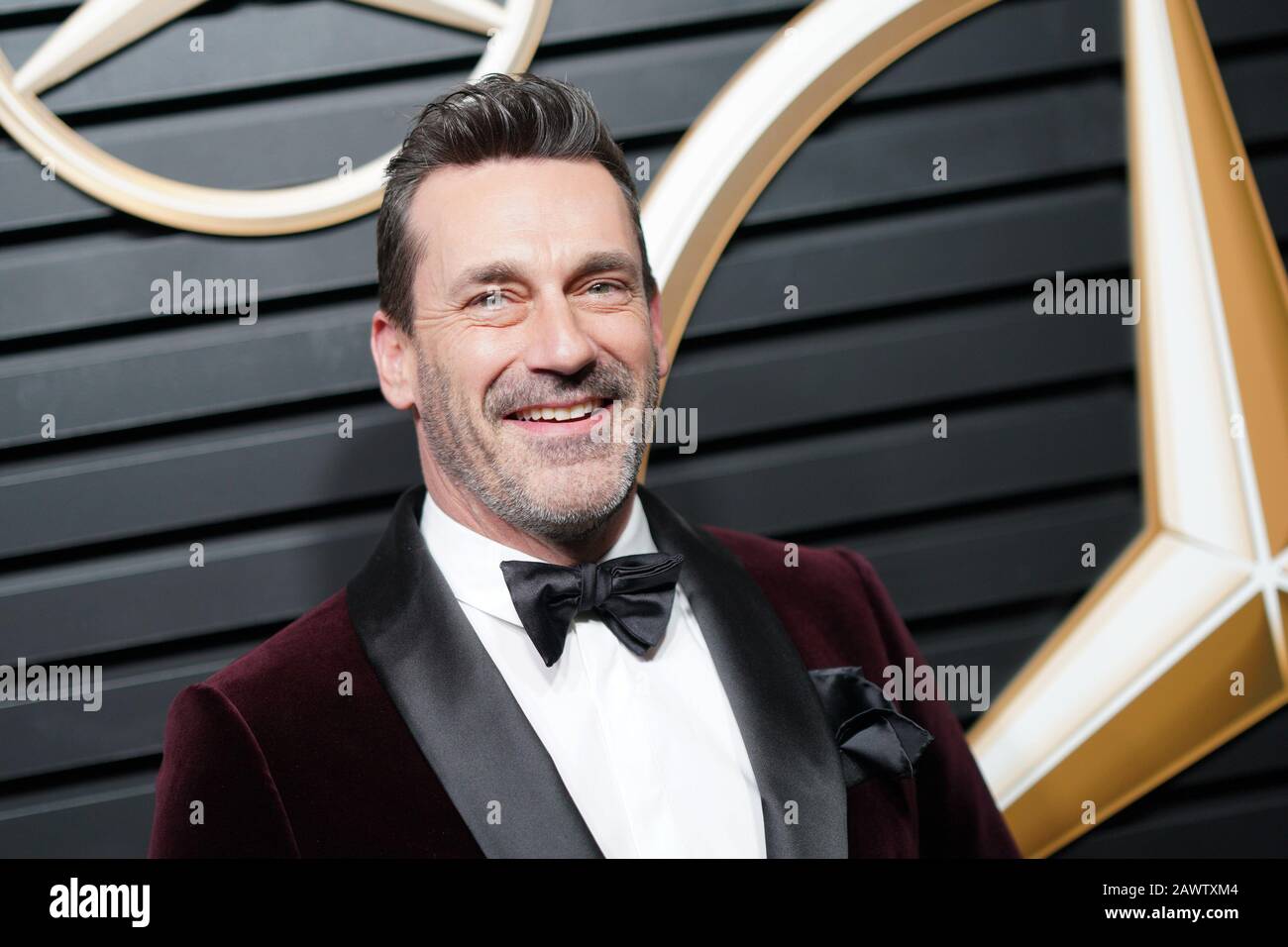 Beverly Hills, Ca. 9th Feb, 2020. Jon Hamm at the Mercedes-Benz Annual ...