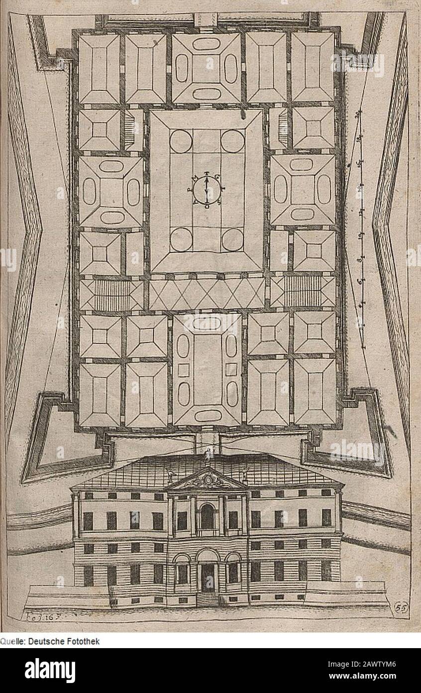 Fotothek df tg 0007951 Architektur ^ Wohnbau ^ Profanbau ^ Palast ...