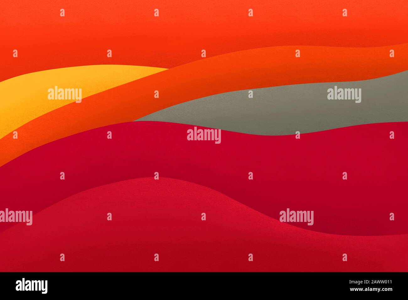 Modern colorful wavy retro background. Geometric shapes. Repeated wave ...