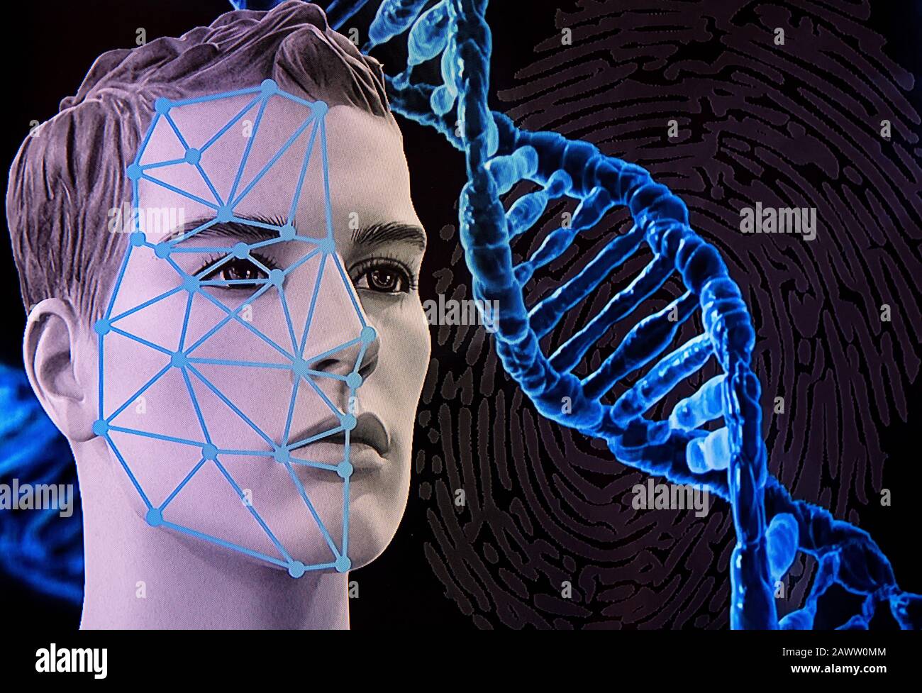 Munich, Germany. 07th Feb, 2020. A computer graphic on the subject of ...