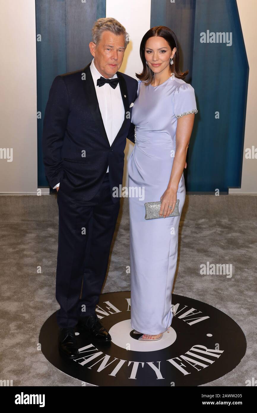 David Foster and Katharine McPhee at the 2020 Vanity Fair Oscar Party ...