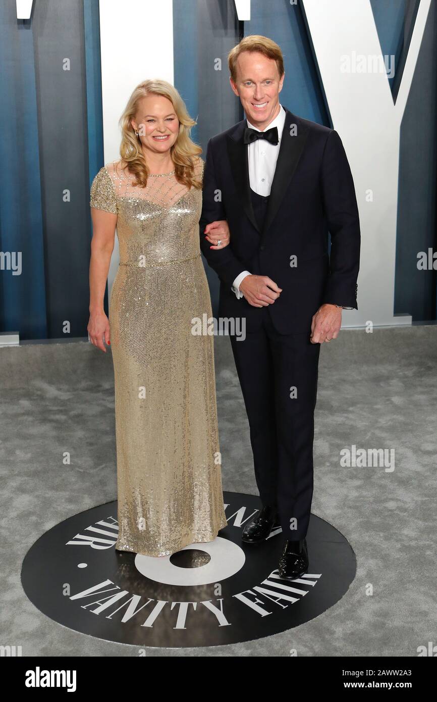 Cathleen Lynch and Roger Lynch at the 2020 Vanity Fair Oscar Party ...