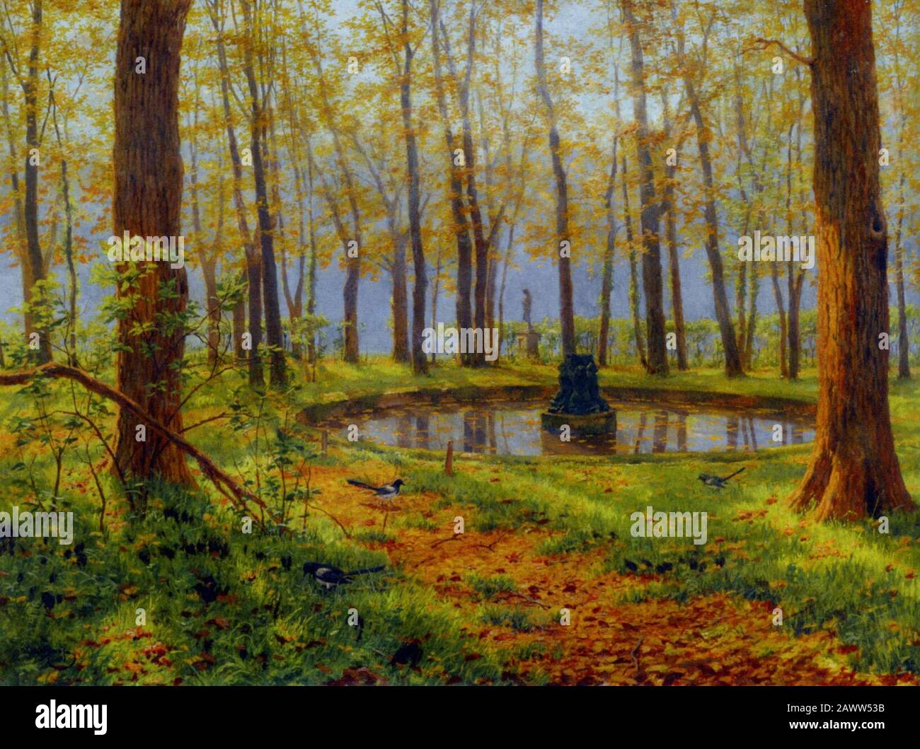 Fountain in Versailles Boris Bessonov Stock Photo - Alamy