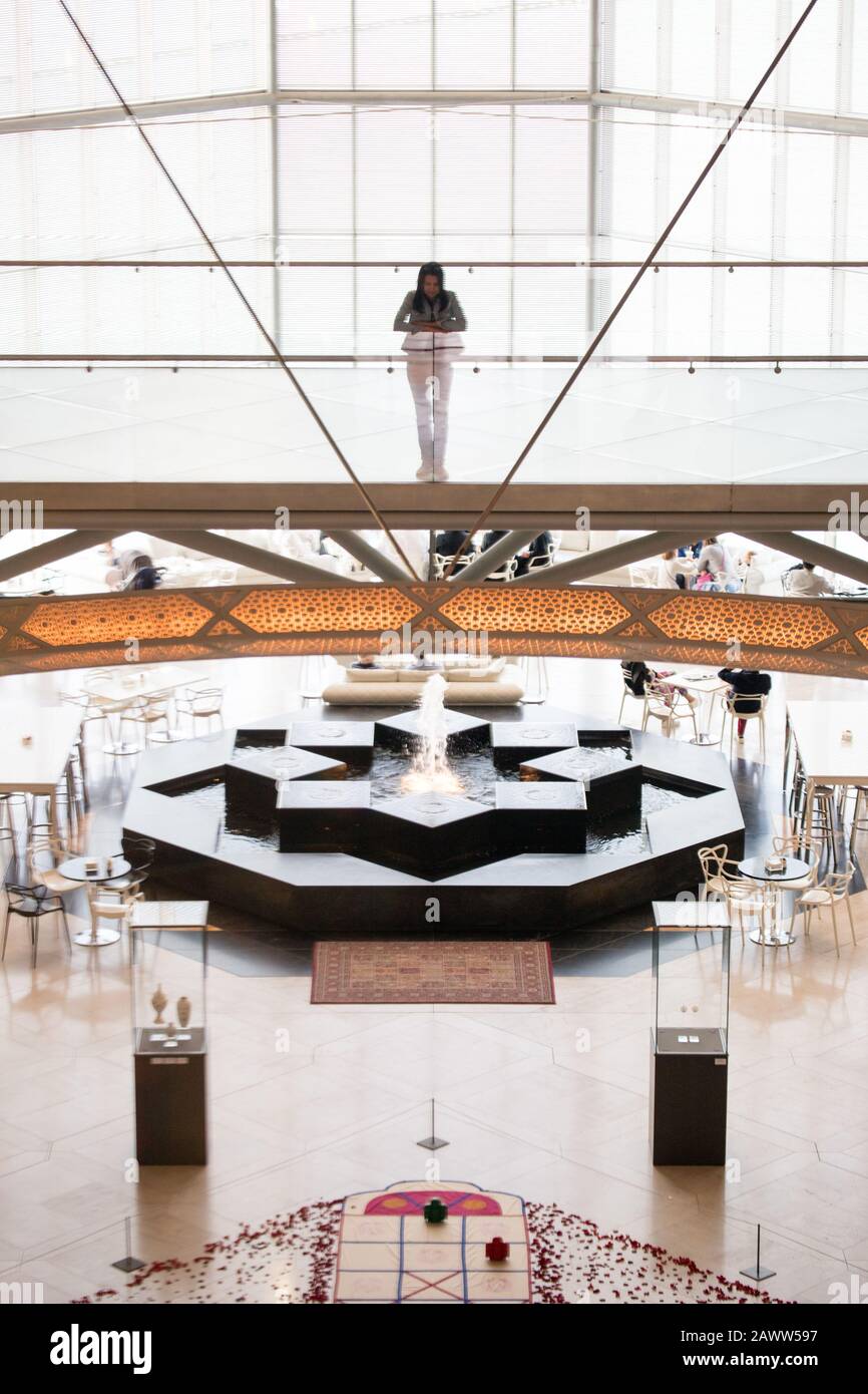 Interior of the Museum of Islamic Arts in Doha, Qatar Stock Photo - Alamy