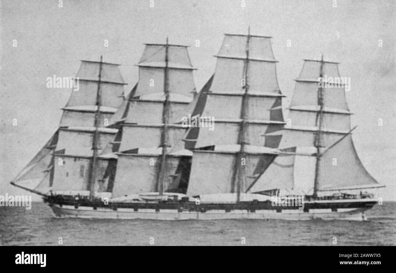 Four masted Black and White Stock Photos & Images - Alamy