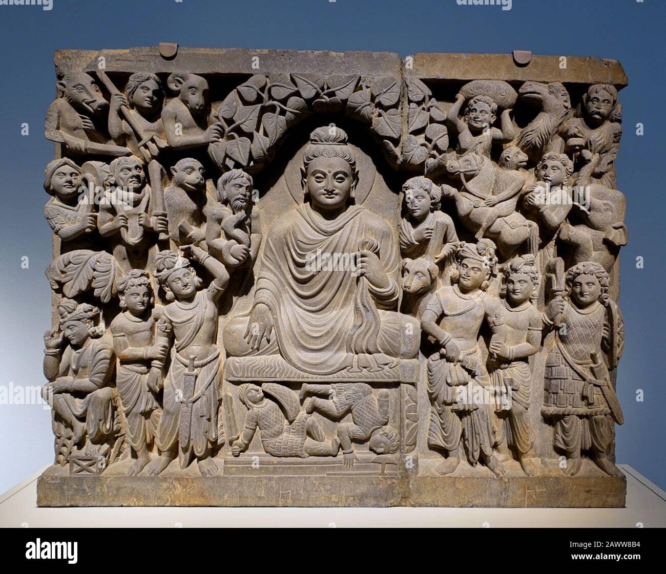 Four Scenes from the Life of the Buddha - Enlightenment - Kushan ...