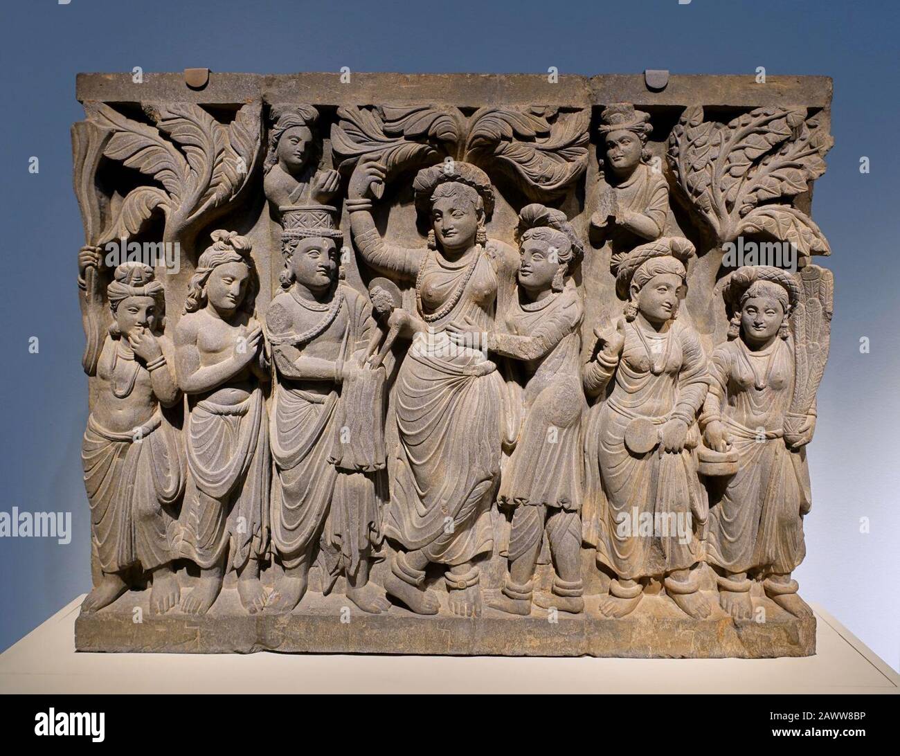 Four Scenes from the Life of the Buddha - Birth of the Buddha - Kushan ...