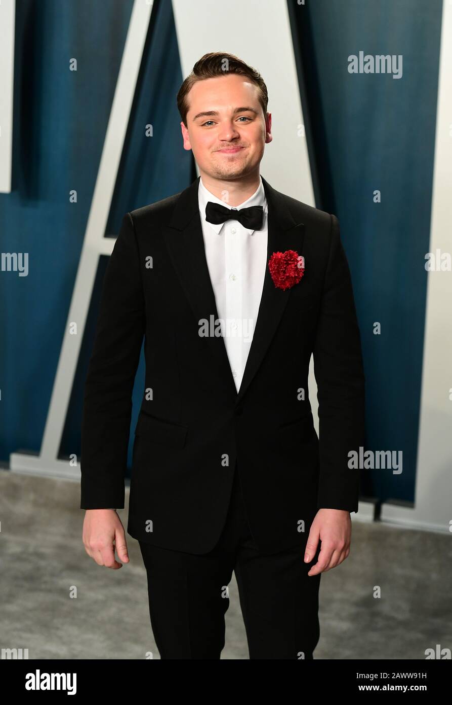 Dean-Charles Chapman attending the Vanity Fair Oscar Party held at the ...