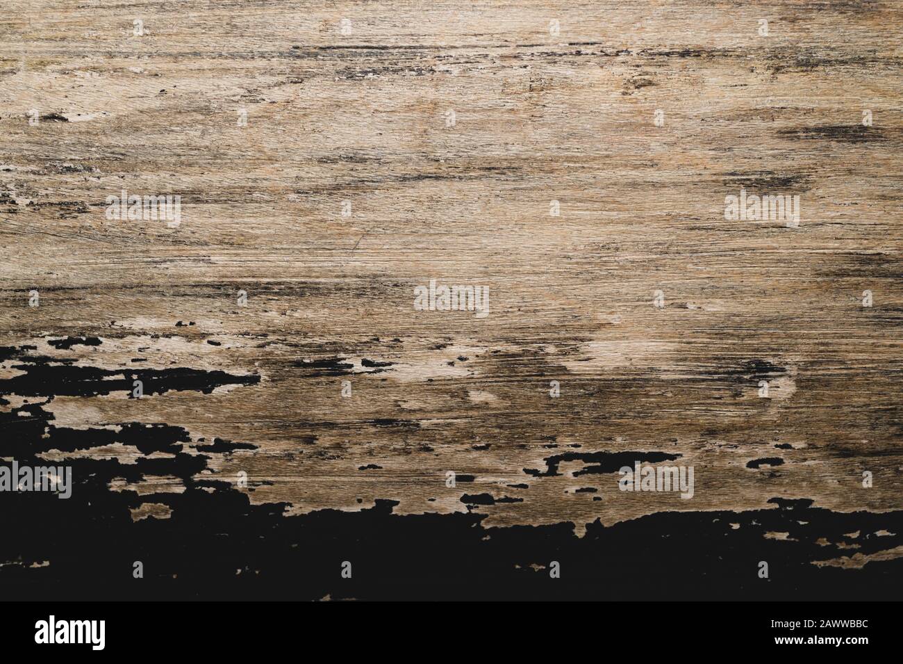 Scratched wood texture with black paint. rough wooden background Stock ...