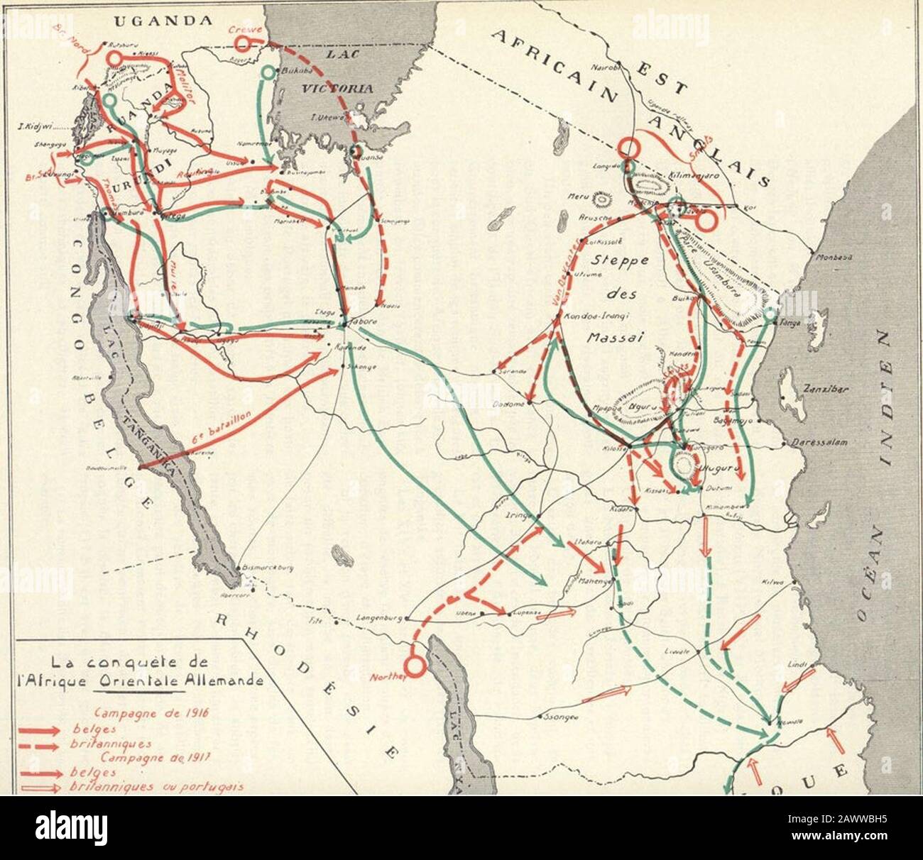 FP in East African Campaign (World War I Stock Photo - Alamy