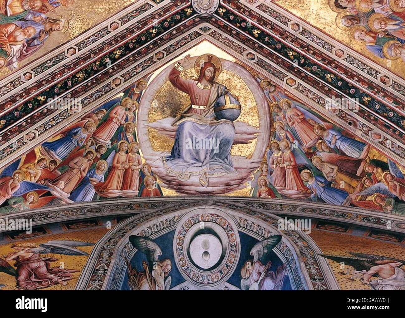 Fra Angelico - Christ the Judge Stock Photo - Alamy