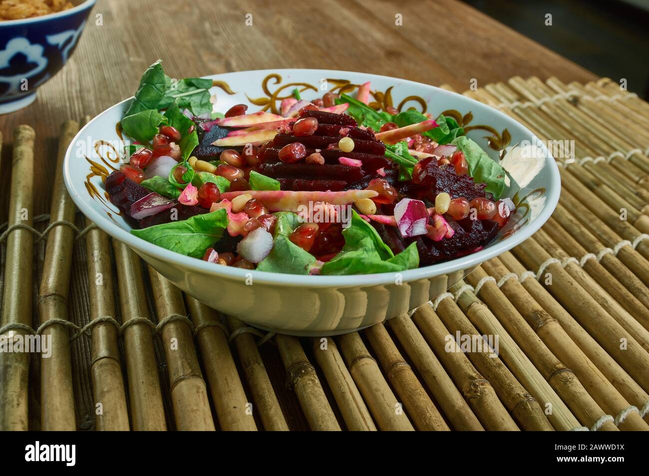 Sukkot Salad, Traditional Ashkenazic Israel recipe Stock Photo - Alamy