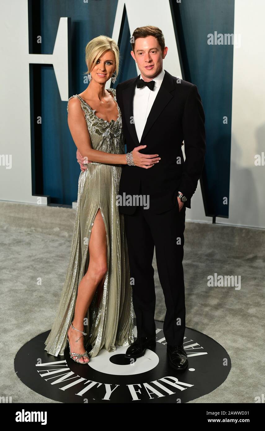 Nicky Hilton Rothschild and James Rothschild attending the Vanity Fair ...