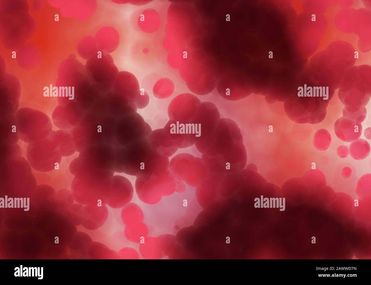 Detailed Medical Cell Background - 3D illustration Stock Photo - Alamy