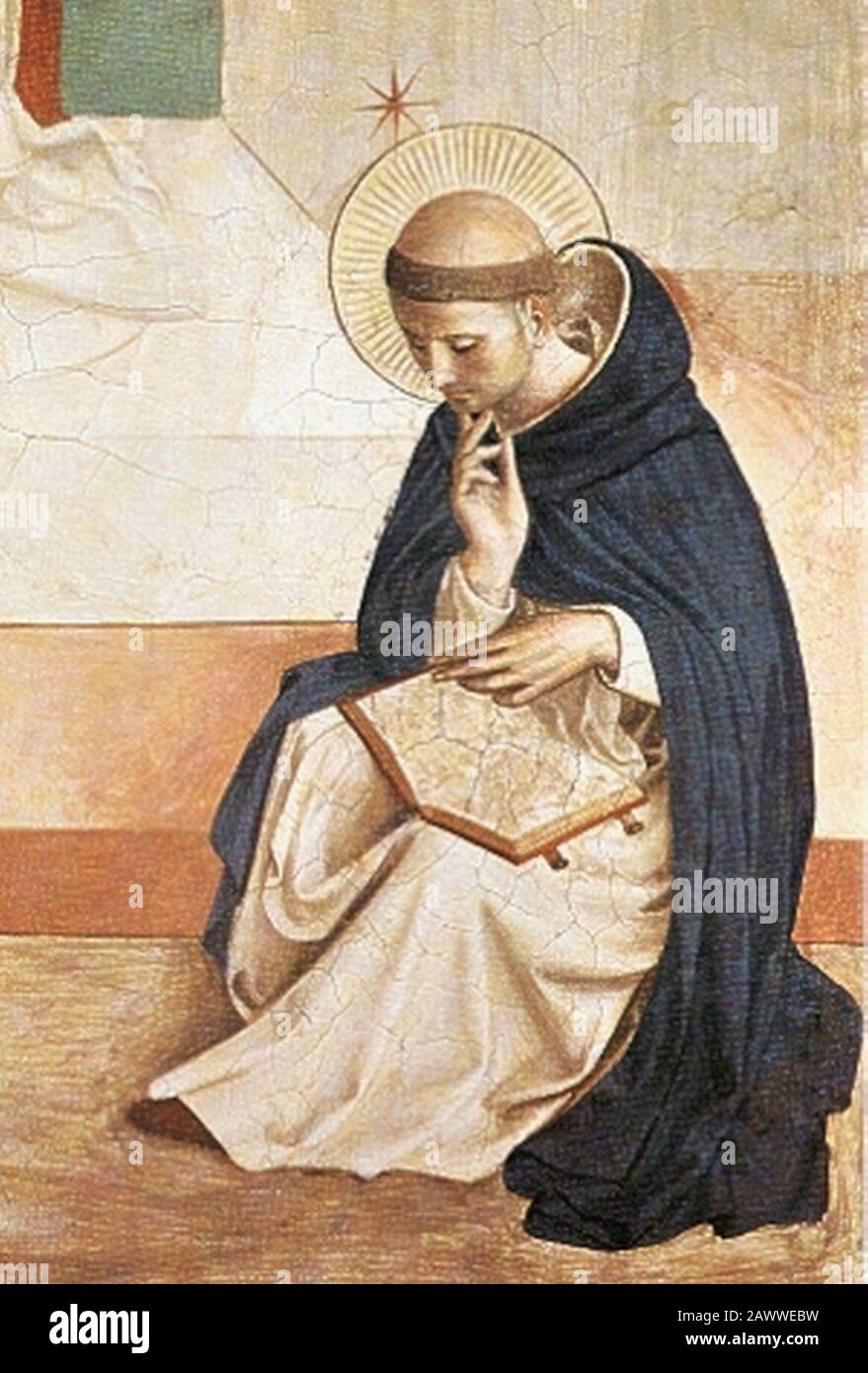 Fra Angelico St. Dominic Stock Photo - Alamy