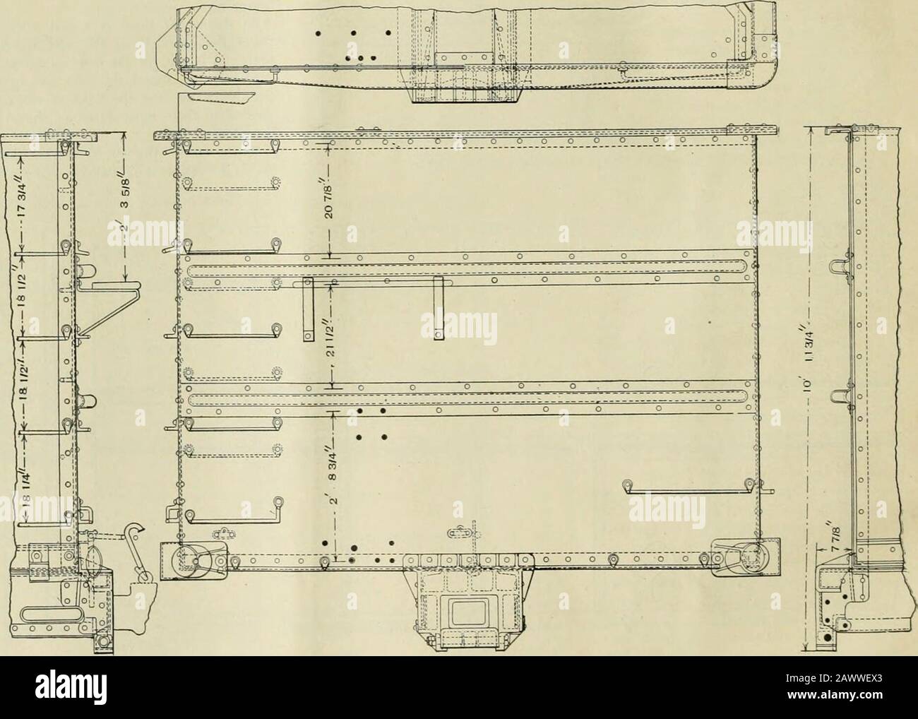 Railway and Locomotive Engineering . de frames are formed of twosteel ...
