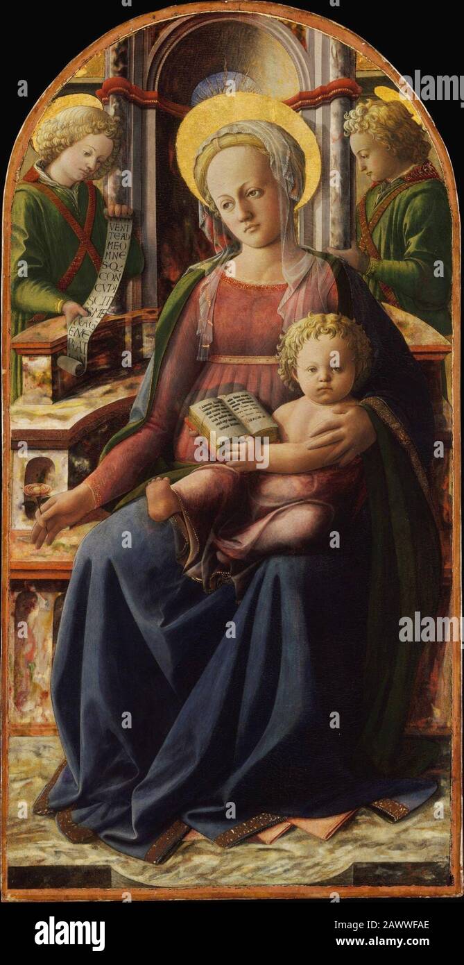 Fra Filippo Lippi 012 Stock Photo - Alamy