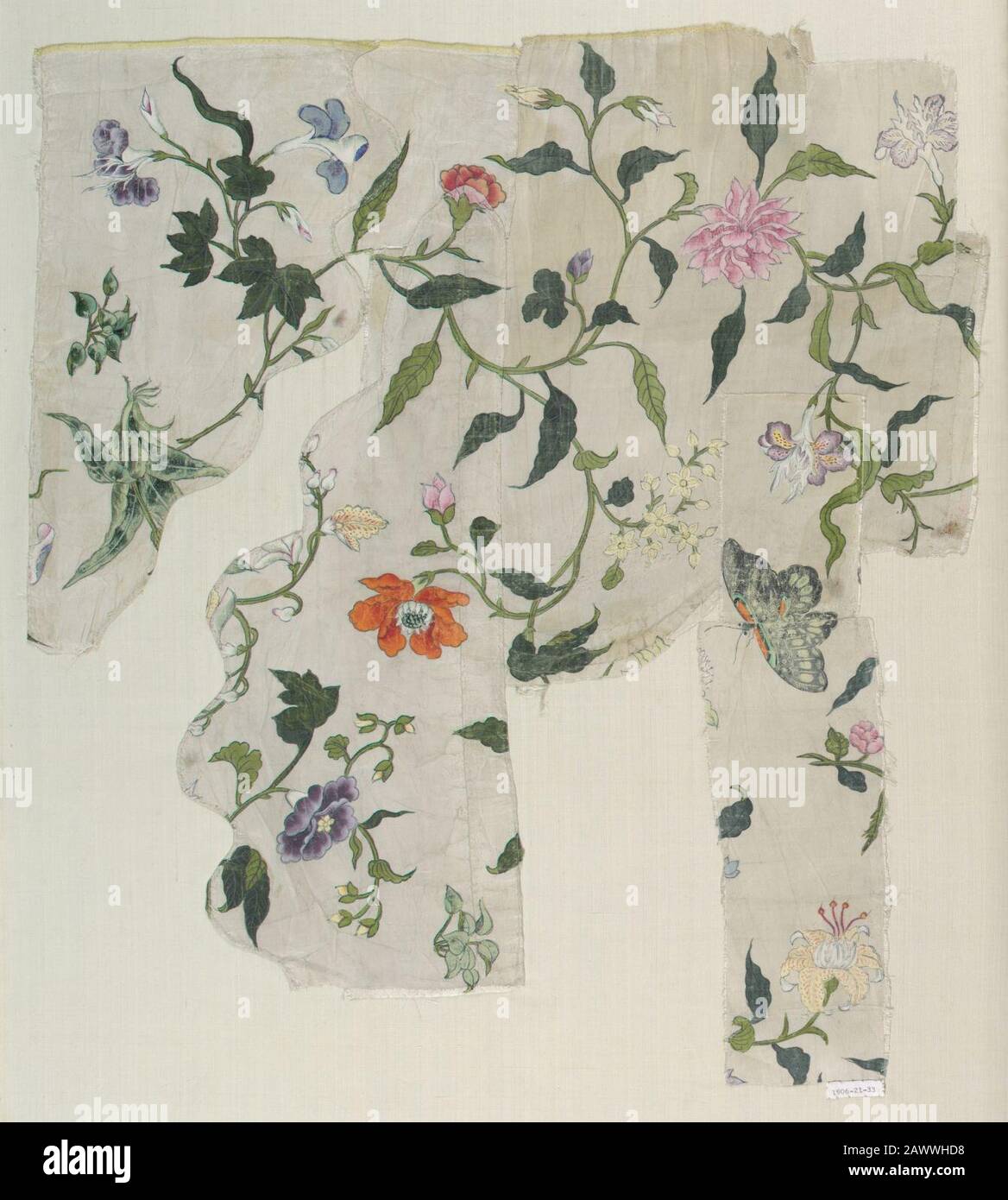 Fragment (China), 18th century Stock Photo - Alamy