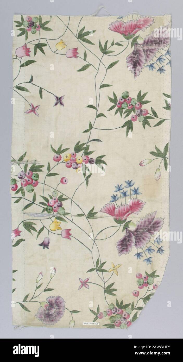 Fragment (China), 18th century Stock Photo - Alamy