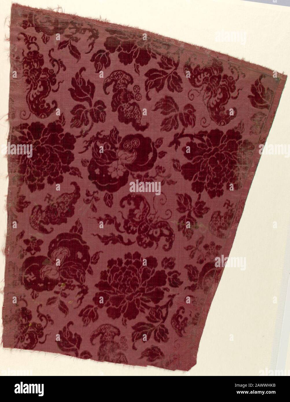 Fragment (China), 18th century Stock Photo - Alamy
