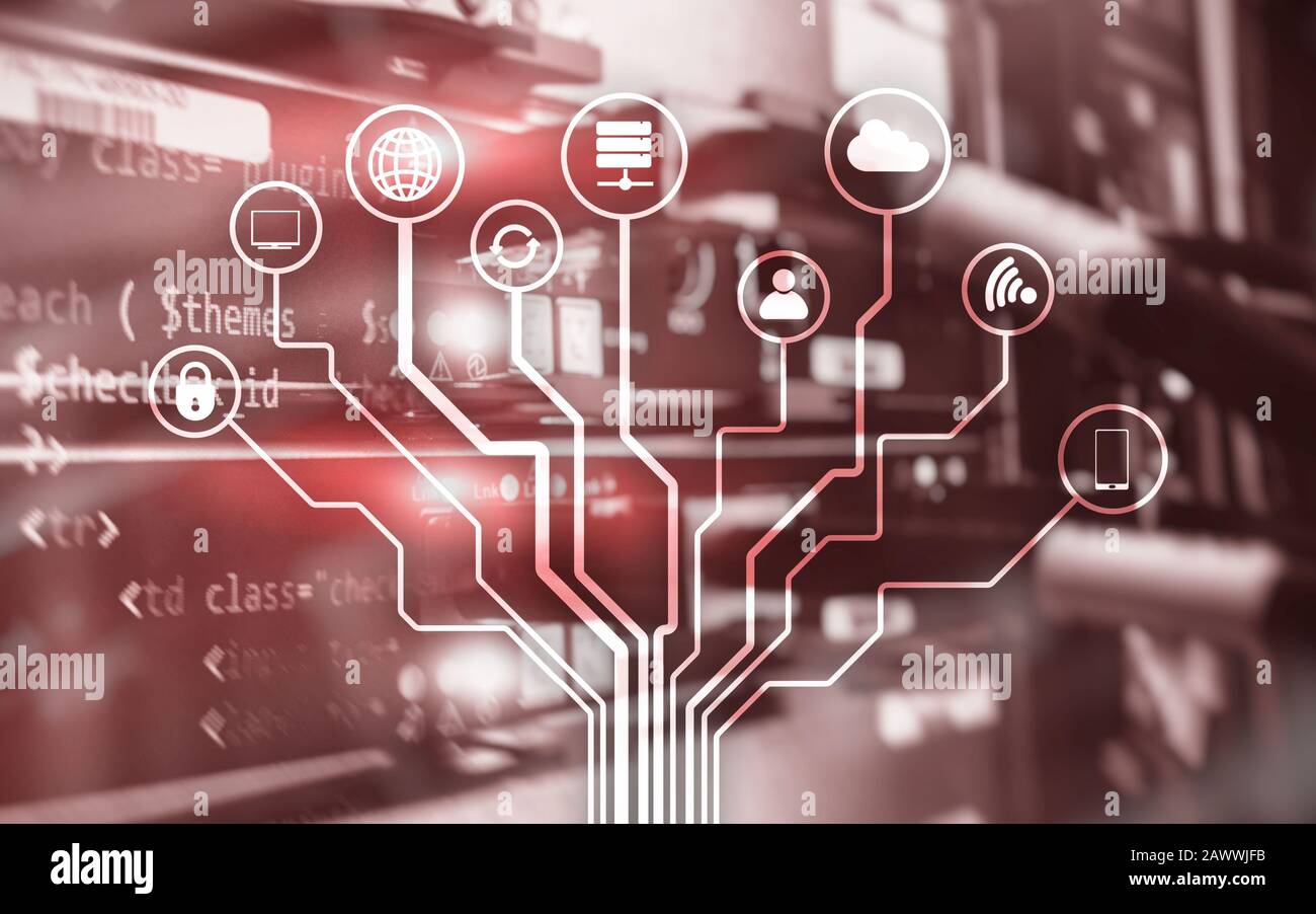 Server Room ICT information communication technology wireless internet ...