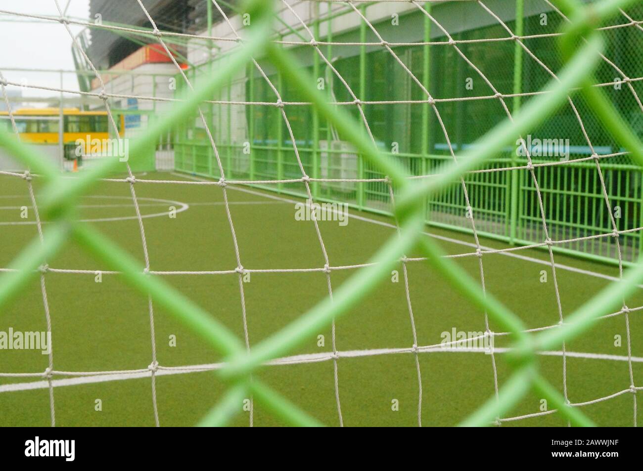 Soccer practice area Stock Photo - Alamy