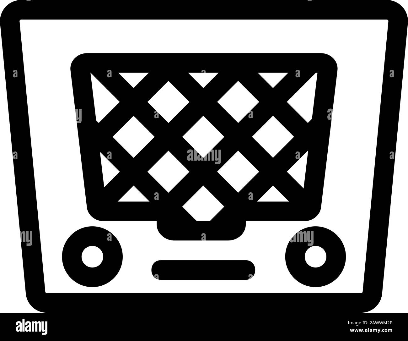 Radio station microphone drawing hi-res stock photography and images ...