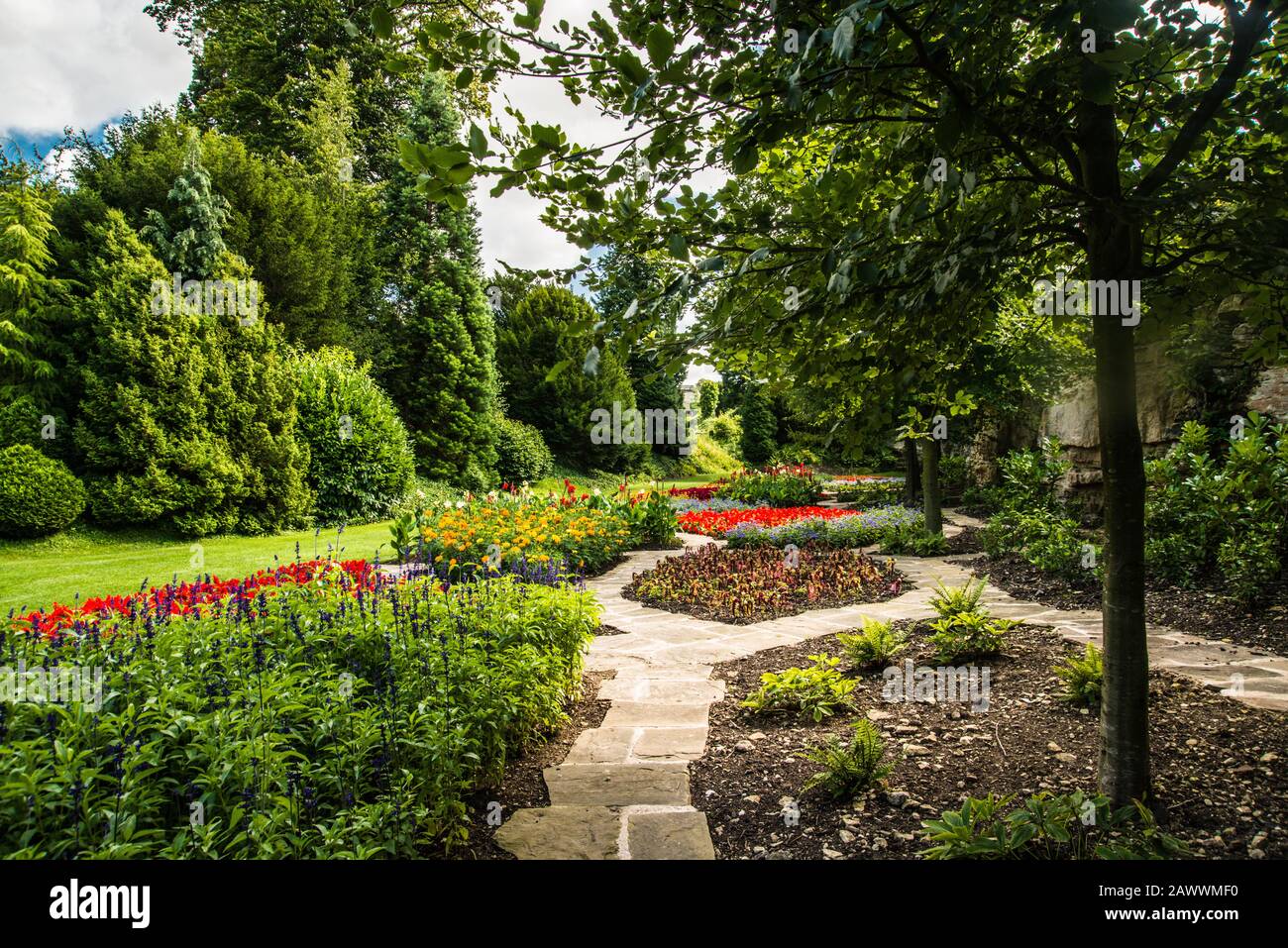 Colour Brodsworth Ray Boswell Stock Photo - Alamy