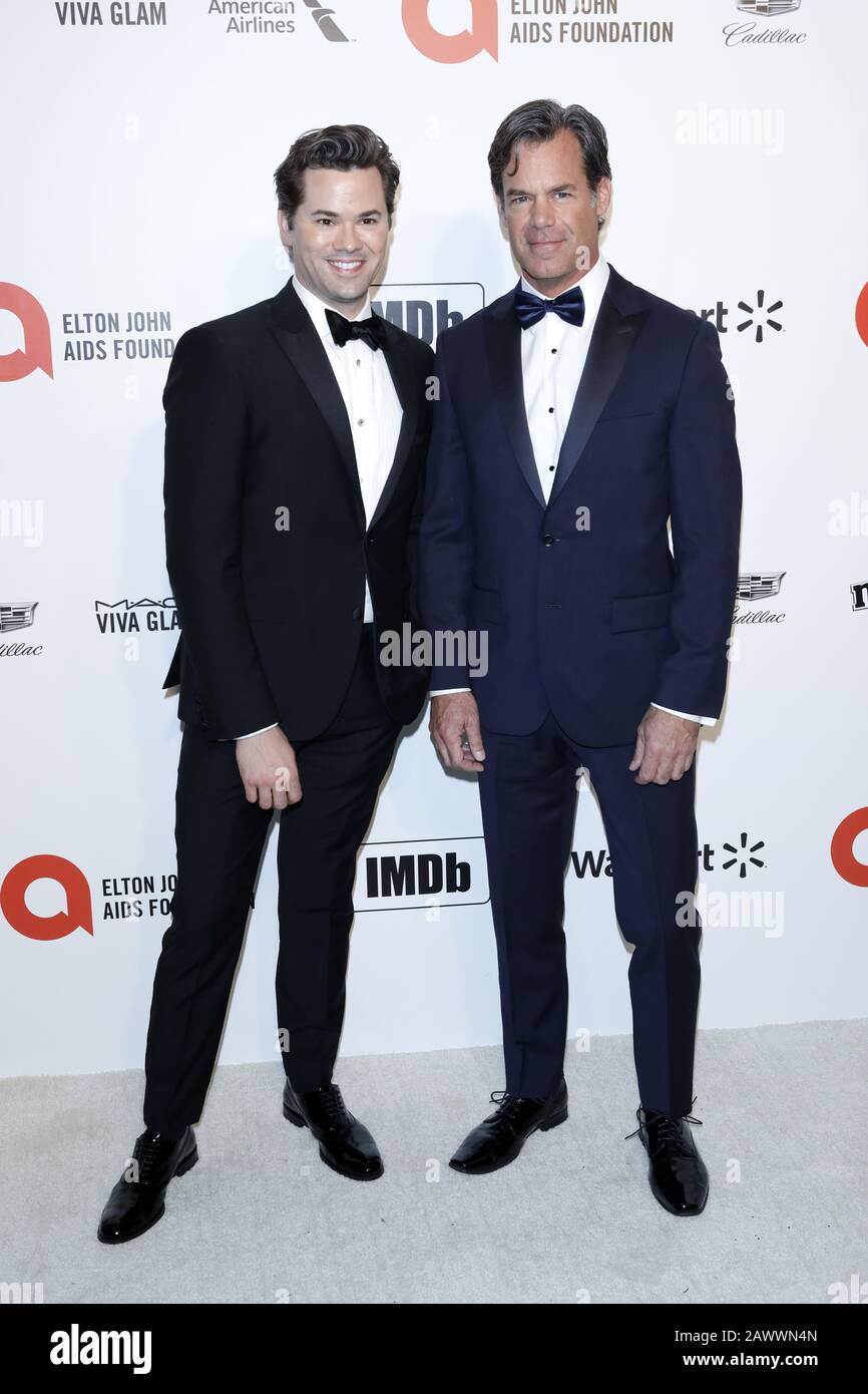 February 9, 2020, West Hollywood, CA, USA: LOS ANGELES - FEB 9: ANdrew ...