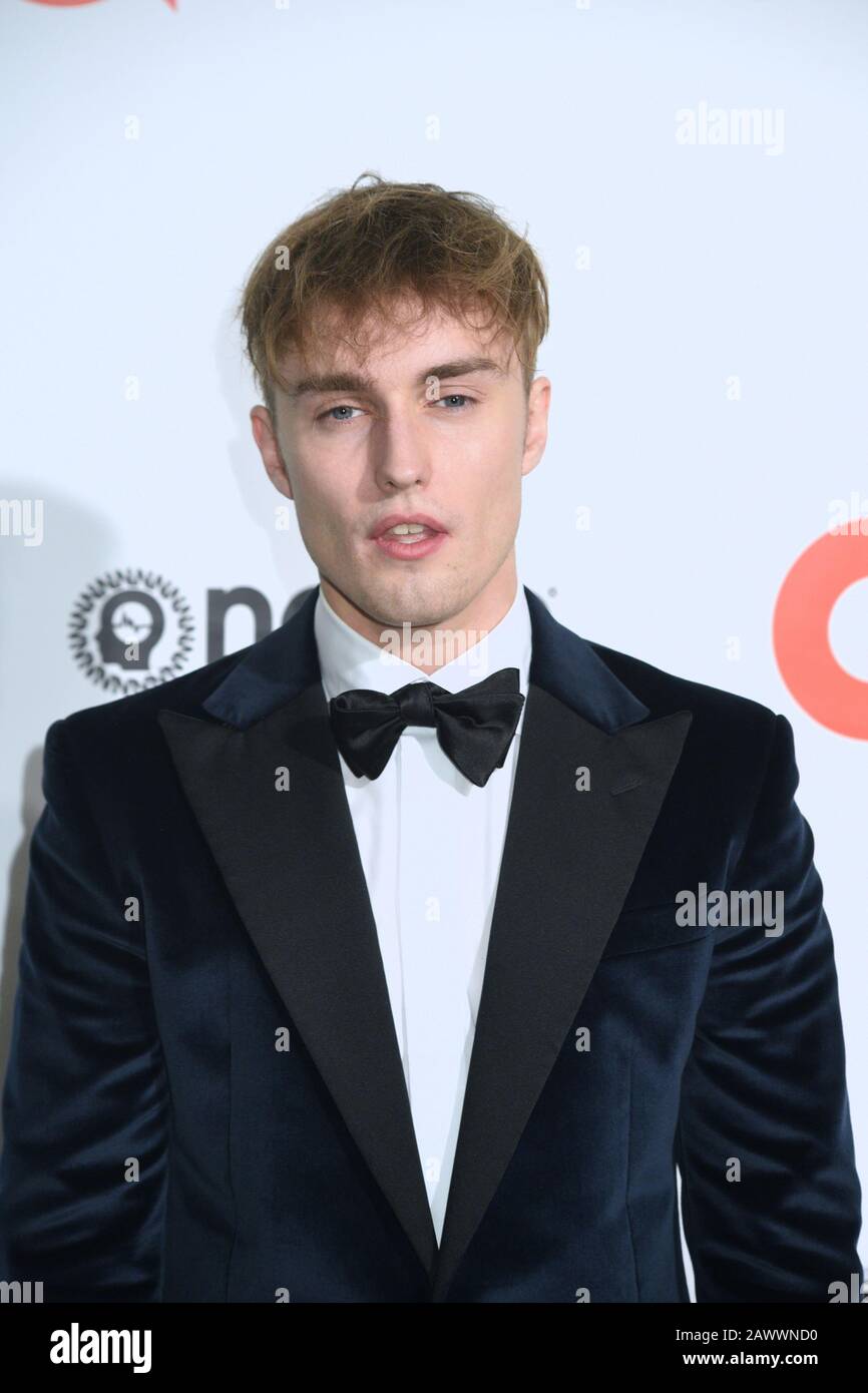 Los Angeles, California, USA. 09th Feb, 2020. Sam Fender attends the ...