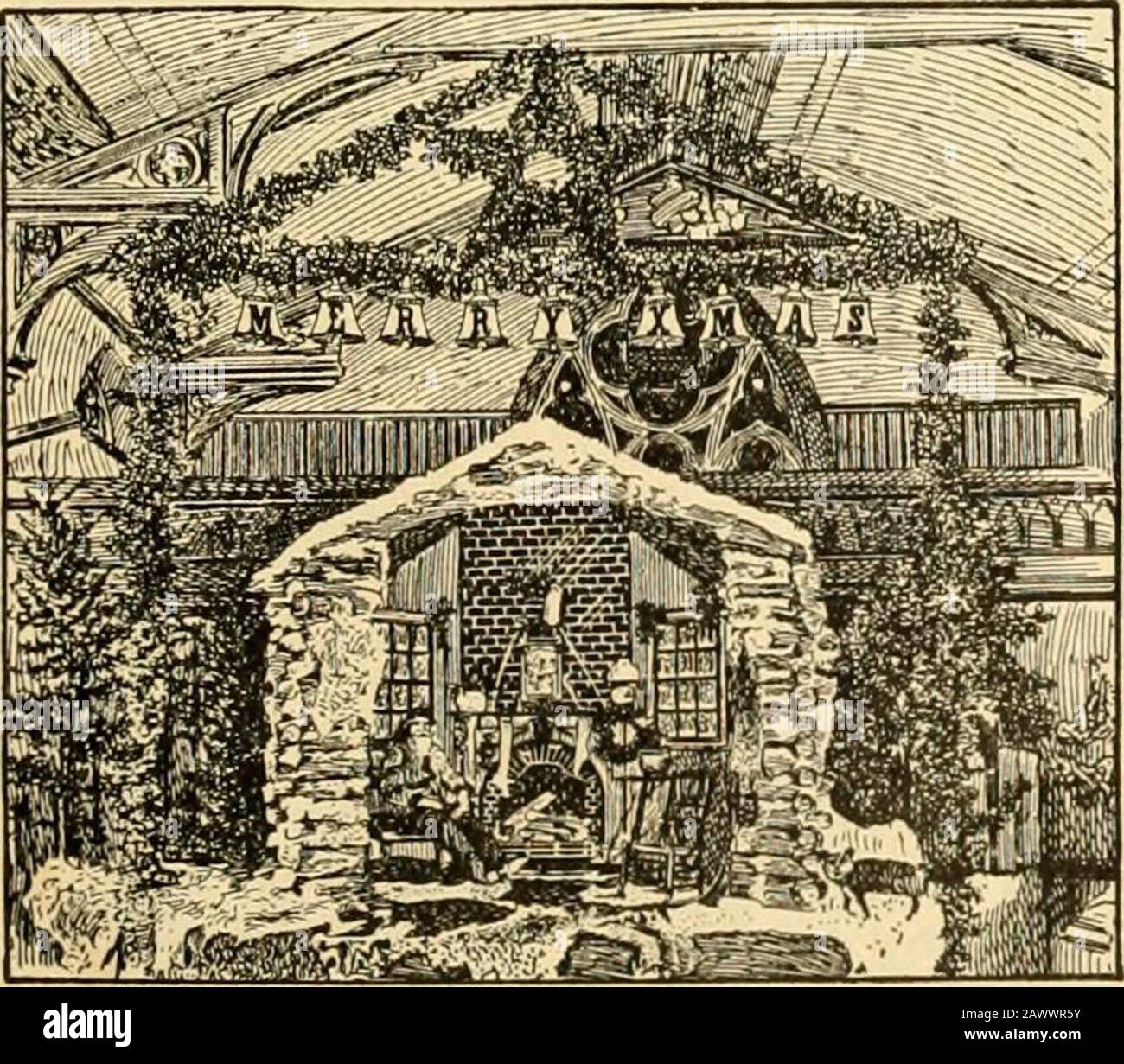 Catalogue of Sunday School supplies for Christmas 1897. . Exterior of ...