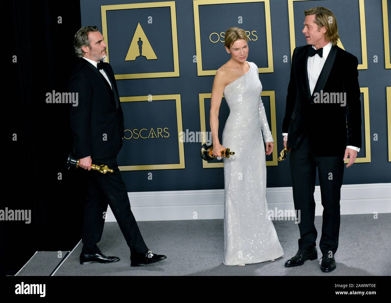 Los Angeles, USA. 9th Feb, 2020. Joaquin Phoenix, winner of the Actor ...