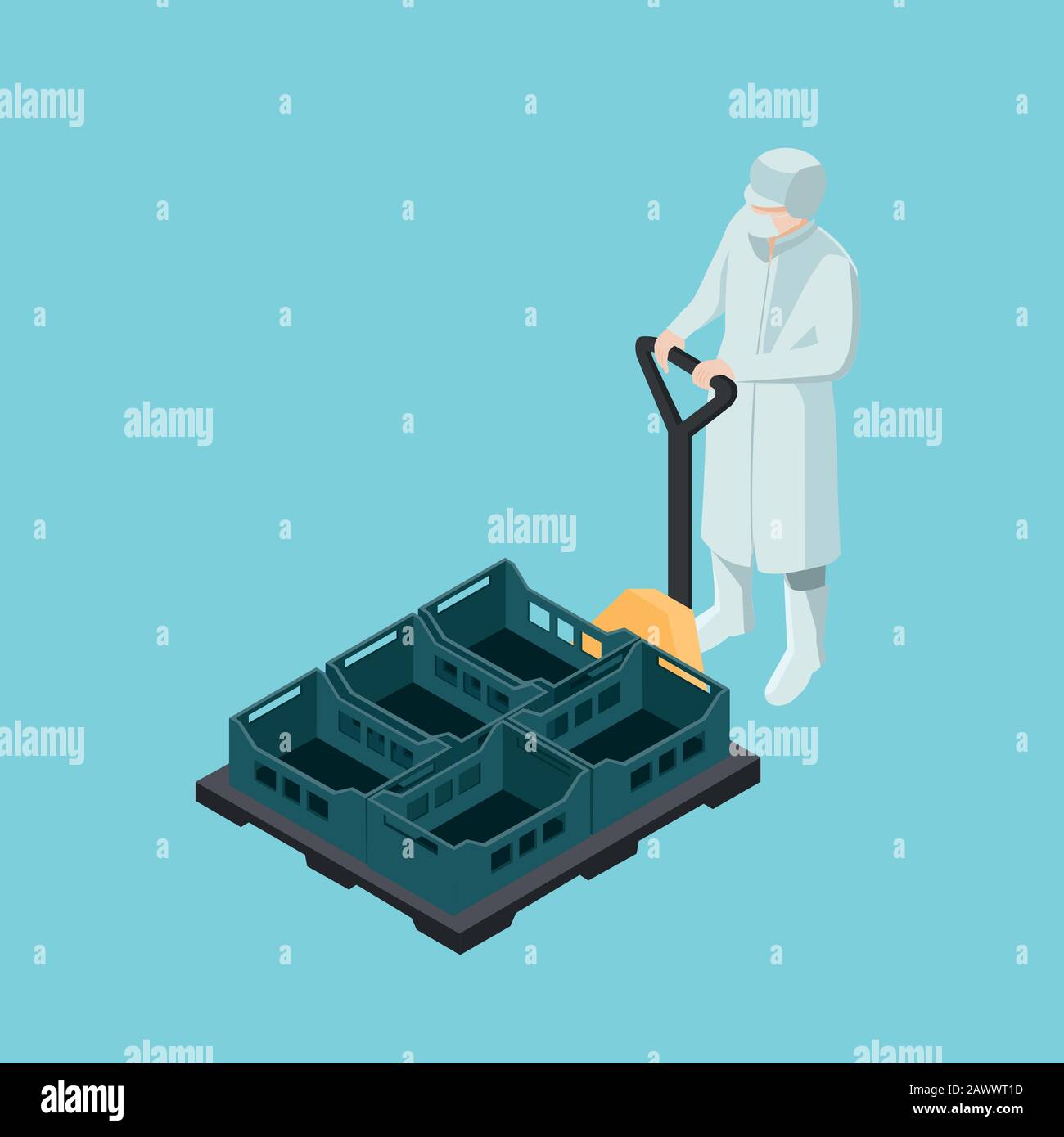 Plastic operator Stock Vector Images - Alamy