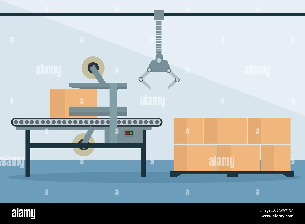 Automatic car system line Stock Vector Images - Alamy