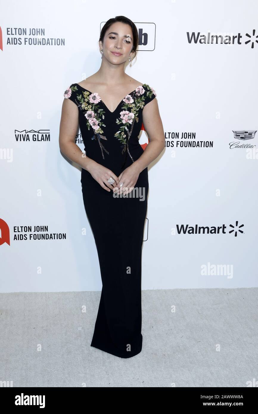 February 9, 2020, West Hollywood, CA, USA: LOS ANGELES - FEB 9: Aly ...