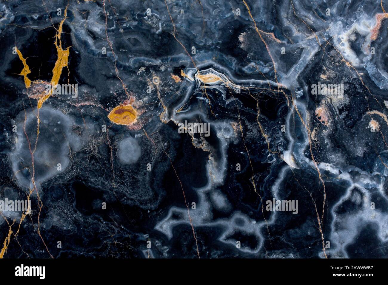 Dark onyx background with blue, black tone. Natural stone texture for ...