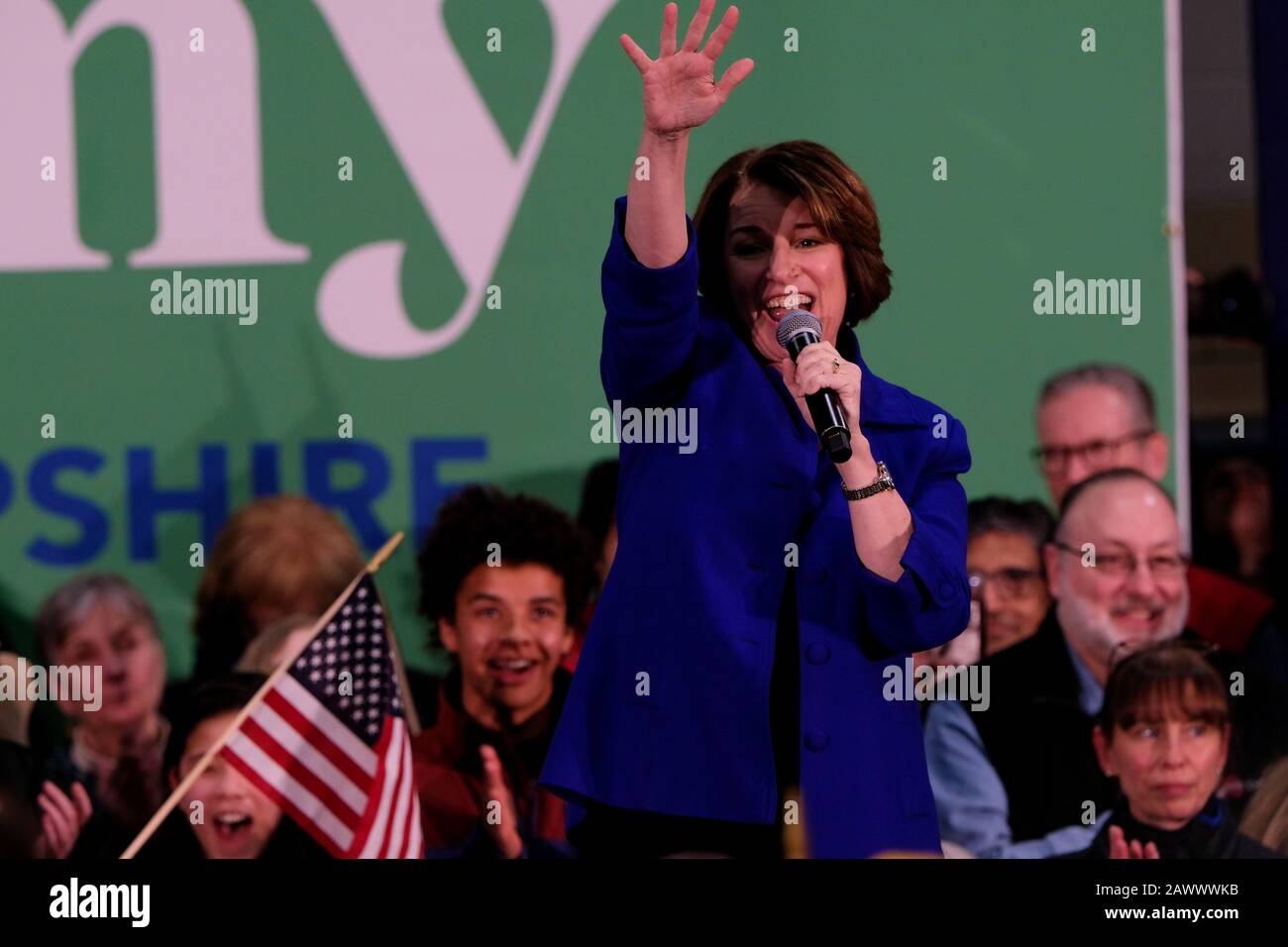 Democratic presidential candidate Minnesota Senator Amy Klobuchar ...