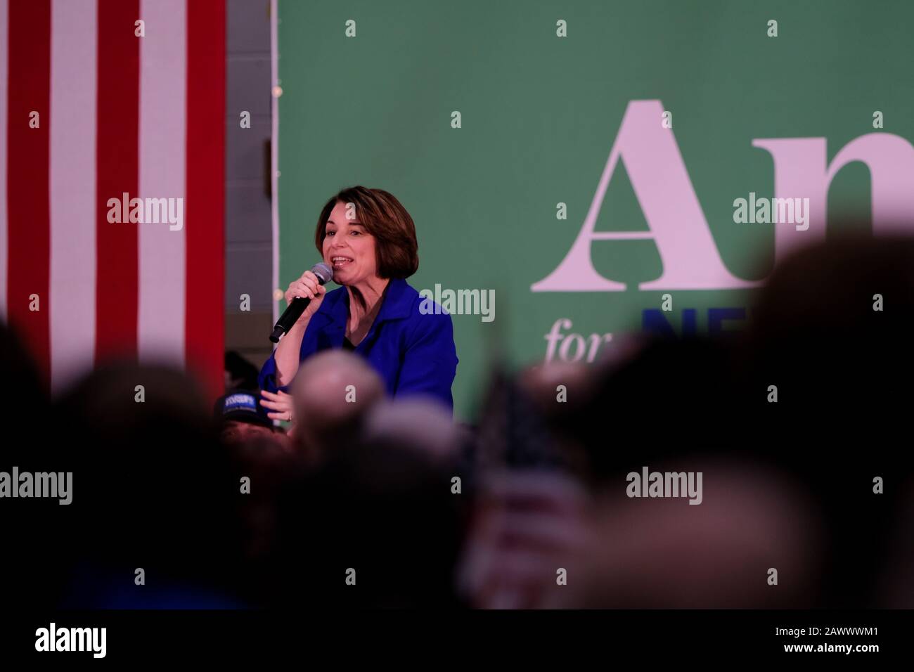 Democratic presidential candidate Minnesota Senator Amy Klobuchar ...