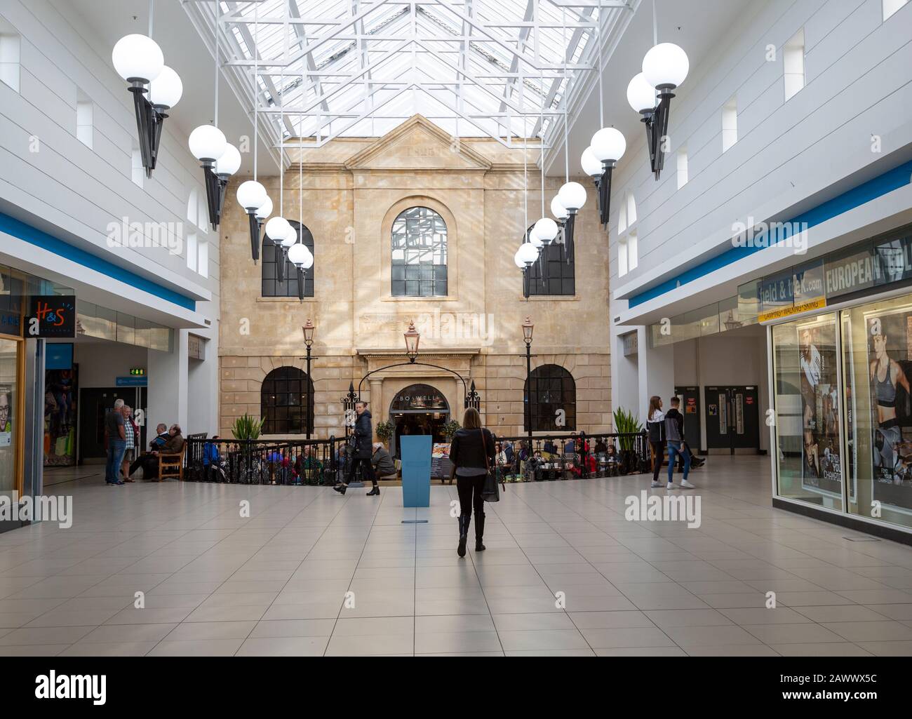 The shires shopping centre trowbridge hi-res stock photography and ...