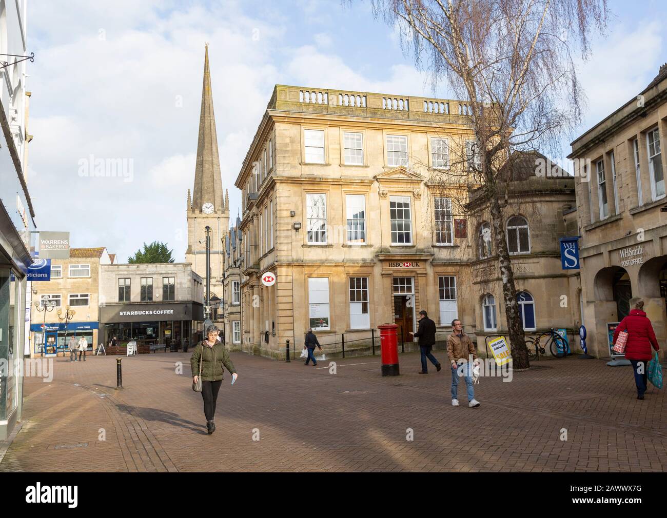 Trowbridge town centre hi-res stock photography and images - Alamy