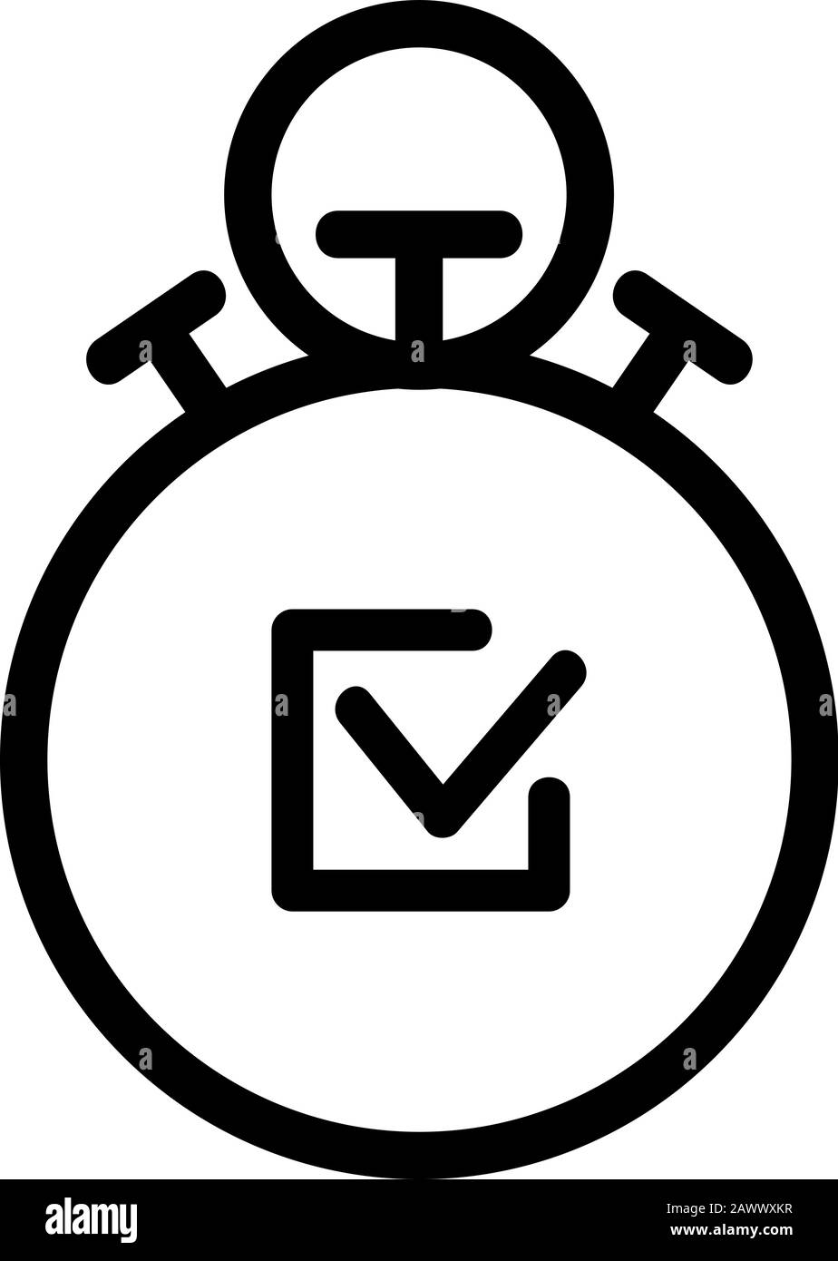 the quiz question answer to the icon vector. Isolated contour symbol ...