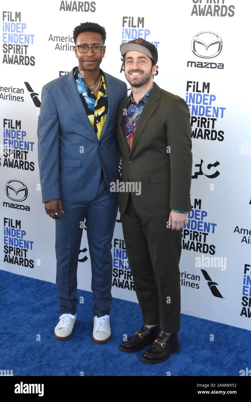 Santa Monica, California, USA 08th February 2020 Actor Jimmie Fails and ...