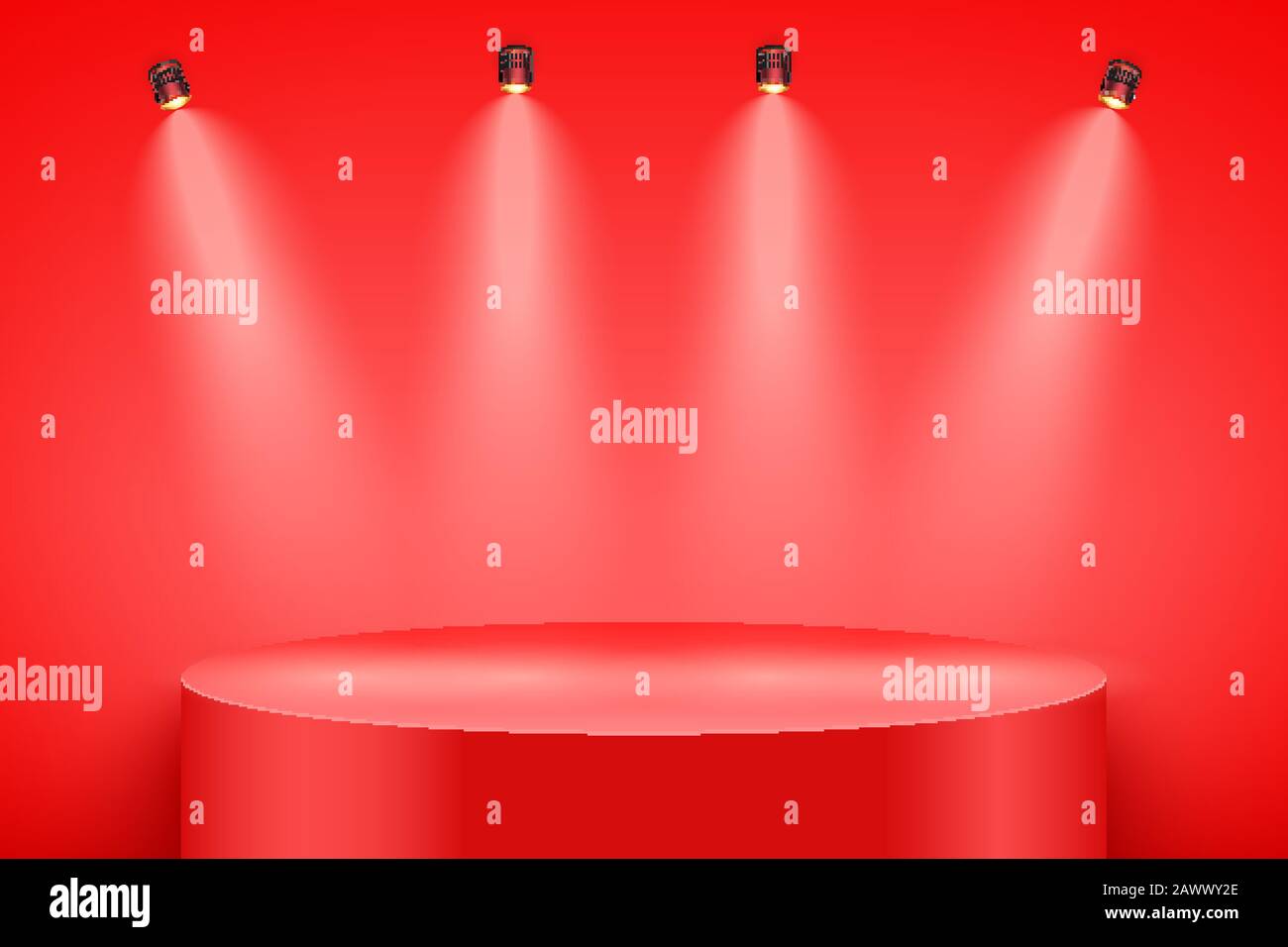 Circular light 3d Stock Vector Images - Alamy